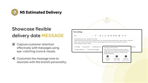 Ns Estimated Delivery Date Show Estimated Delivery Date To Improve Sales And Build Trust