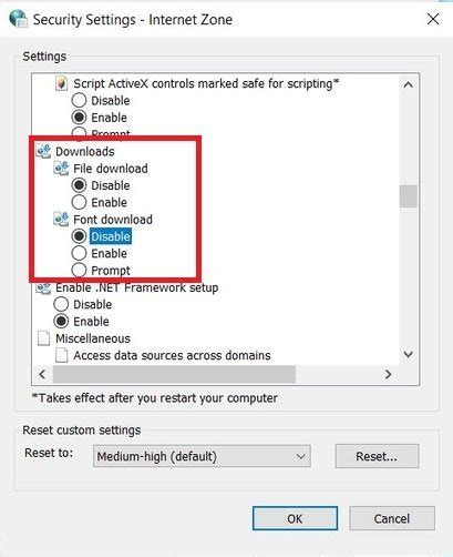 How To Prevent Downloading Files From The Internet In Windows 10 Techknowable