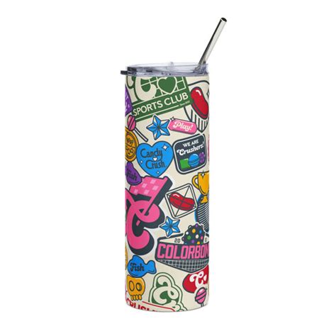 Candy Crush Tumblers Durable And Stylish Insulated Cups Official