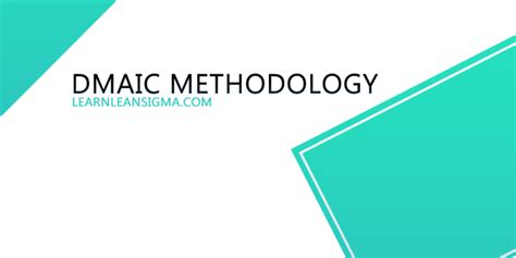 What Is DMAIC In 6 Sigma Learn Lean Sigma