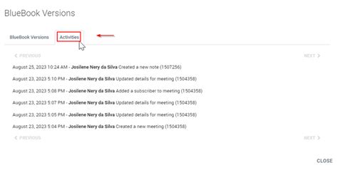 Understand The “activity Log” Feature Atlas Governance