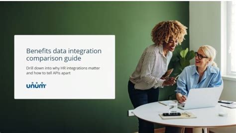 Benefits Data Integration Comparison Guide Customer Experience Cx Employee Experience