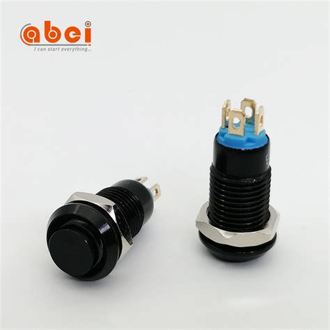 Metal Button Switch Toy Button Waterproof Button LED Light Switch Self Locking 3V Push