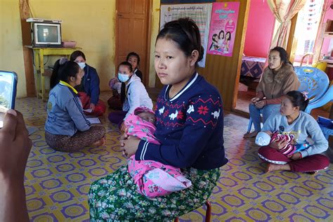 ဟိုပန်ကျေးရွာအုပ်စုရှိ ကိုယ်ဝန်ဆောင်မိခင်များနှင့် ၎င်းတို့မှ မွေးဖွားလာသော အသက် ၂ နှစ်အောက