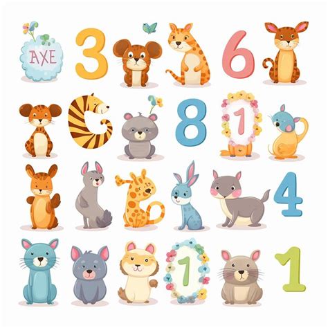 Premium Photo 3d Rendered Numbers Numeric For Young Learning