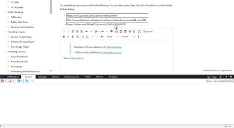 Embedding Widget Over Selection Containing Another Widget On The