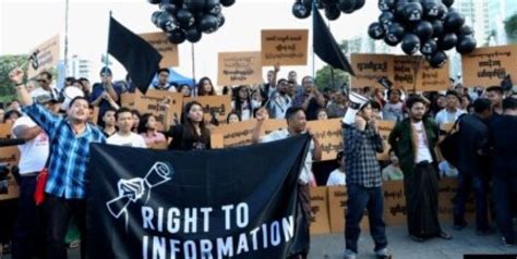 သတင်းသမားတွေအပေါ် စစ်ကောင်စီ ကျူးလွန်တဲ့ ရာဇဝတ်မှုတွေအတွက် အရေးယူပေးဖို့ တောင်းဆို နိုင်ငံတကာမ