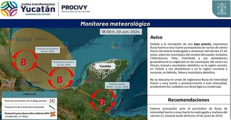 Se Espera Un Día Con “chipi Chipi” Yucatán Independiente