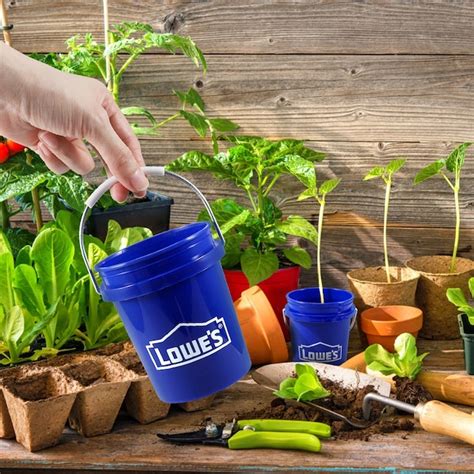 Lowes Mini Bucket 05 Quart Bpa Free Polypropylene Mini Bucket Jd