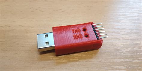 Cover For Usb Uart Converter With Reset Pin By Tiskoviny Eu Download Free Stl Model