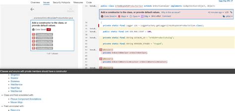 Sonarqube Quality Profile Rules S1258 Reporting Incorrectly As Part Of
