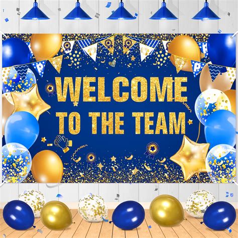 Welcome To The Team Banner Welcome Banner Welcome Sign