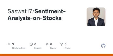 sentiment analysis on stocks textpreprocessing and classification ipynb at main · saswat17