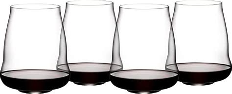 Riedel Stemless Wings Pinot Noir Wine Glass Set Of 4