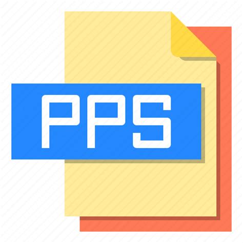 Computer Document Extension File File Type Pps Icon
