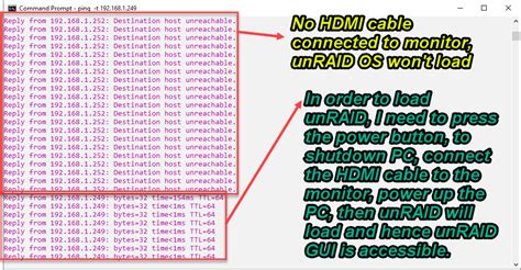 UnRAID Won T Boot Unless I Hook Up To A Monitor General Support Unraid