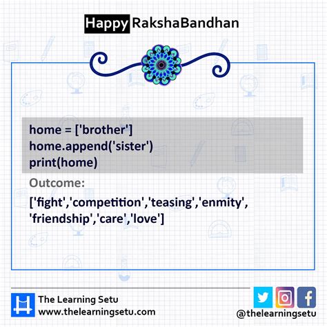 The Learning Setu Lets Celebrate The Special Bond Between A Brother