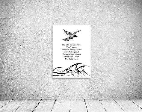 A Test Of Peace 2 White By Abconcepts Wall Art