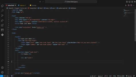 Completed Task 3 At Internpe Creating A Simple To Do List Muthu