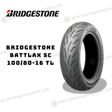 Vỏ Xe Bridgestone Battlax Sc 10080 16 Tl