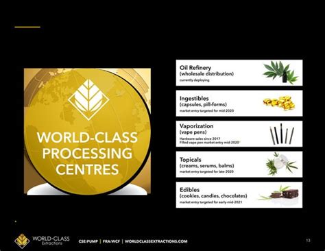 World Class Extractions Investor Presentation Ppt