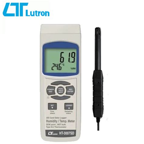 Lutron Ht 3007sd Humidity Temp Meter Supplier Alat Radio Komunikasi