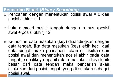 Algoritma Pencarian Searching Algorithm Pptx