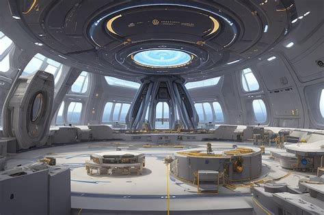 Premium Ai Image Futuristic Quantum Language Translation Lab