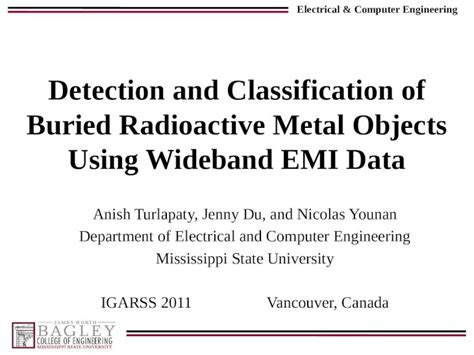 pptx detection and classification of buried radioactive metal objects