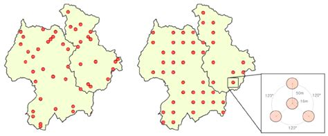 distribution of nfi plots a 3rd nfi data b 5th and 6th nfi data