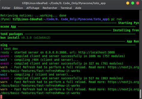 Pynecone Test Page Doesnt Work 404 Page On Firefox For Linux Mint