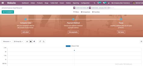 how to use multi websites in odoo 14