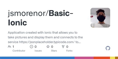 Github Jsmorenorbasic Ionic Application Created With Ionic That