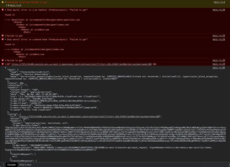 Lex Bot Rebuild Throws Error On First Launch Request Failed Error