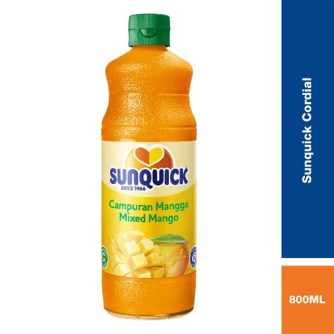 Sunquick Cordial 800ml Mixed Mango Lazada