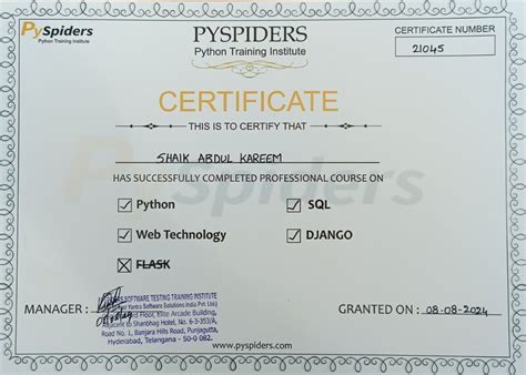 Abdul Kareem Shaik On Linkedin Python Fullstackdeveloper