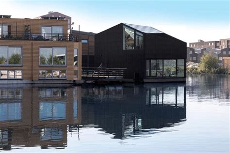 I29 Completes Angular Floating House As Part Of Sustainable Community