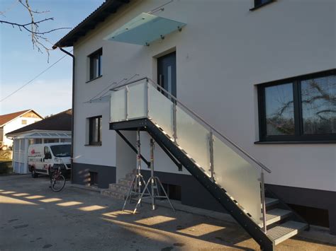 Treppe Aus Edelstahl Alfa Metall