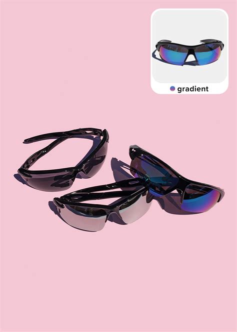 Sporty Semi Rimless Glasses Shop Miss A