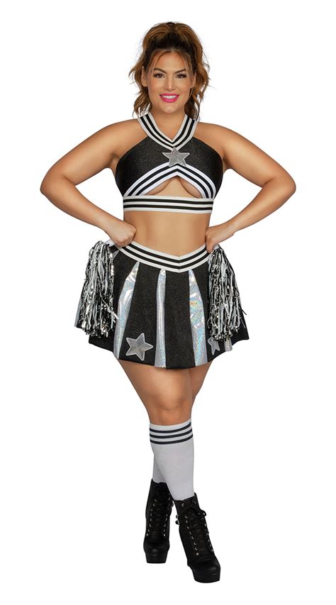 Plus Size Allstar Cheerleader Costume Plus Size Sexy Cheerleader