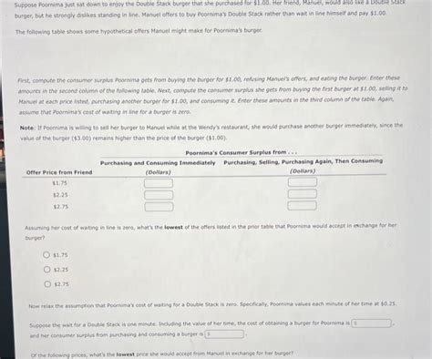 Solved 2 The Effect Of Transaction Costs On Decision Making
