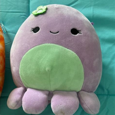Squishmallows Toys Original Squishmallow Judy Violet The Octopus Rare Celestina Dragon