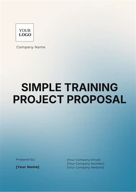 Free Church Project Proposal Format Template To Edit Online