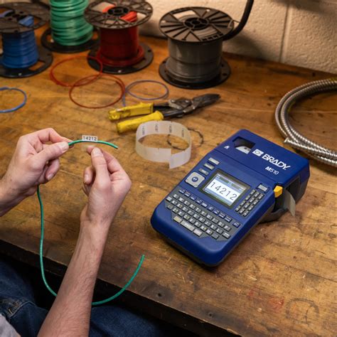 M510 Portable Industrial Label Printer With Accessories Kit Brady