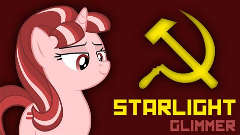 4k Starlight Glimmer Communist Edition By Dazzion On Deviantart