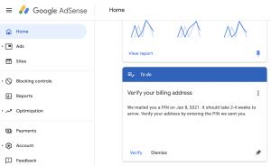 Google Adsense How To Verify PIN Address My Awesome Moments