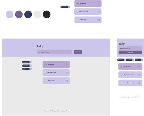 Todo Application Responsive Figma