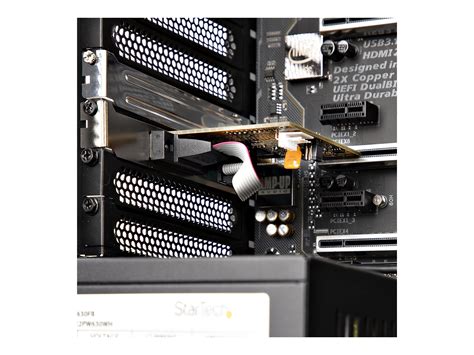 StarTech Port PCI Express Serial Card Dual Port PCIe To RS DB Serial Interface Card