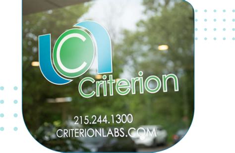 Sampling Forms And Instructions Criterion