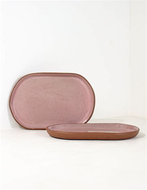 Small Oval Platter Black Oak Art